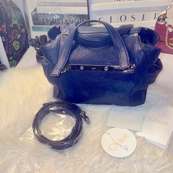 Chloe | Bags | Chloe Leather Shoulder Handbag Rare Color Nwt | Poshmark